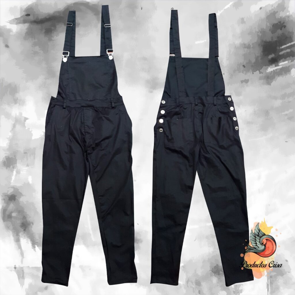 Overol Negro – Pantalones – Productos Crisa - Productos Crisa