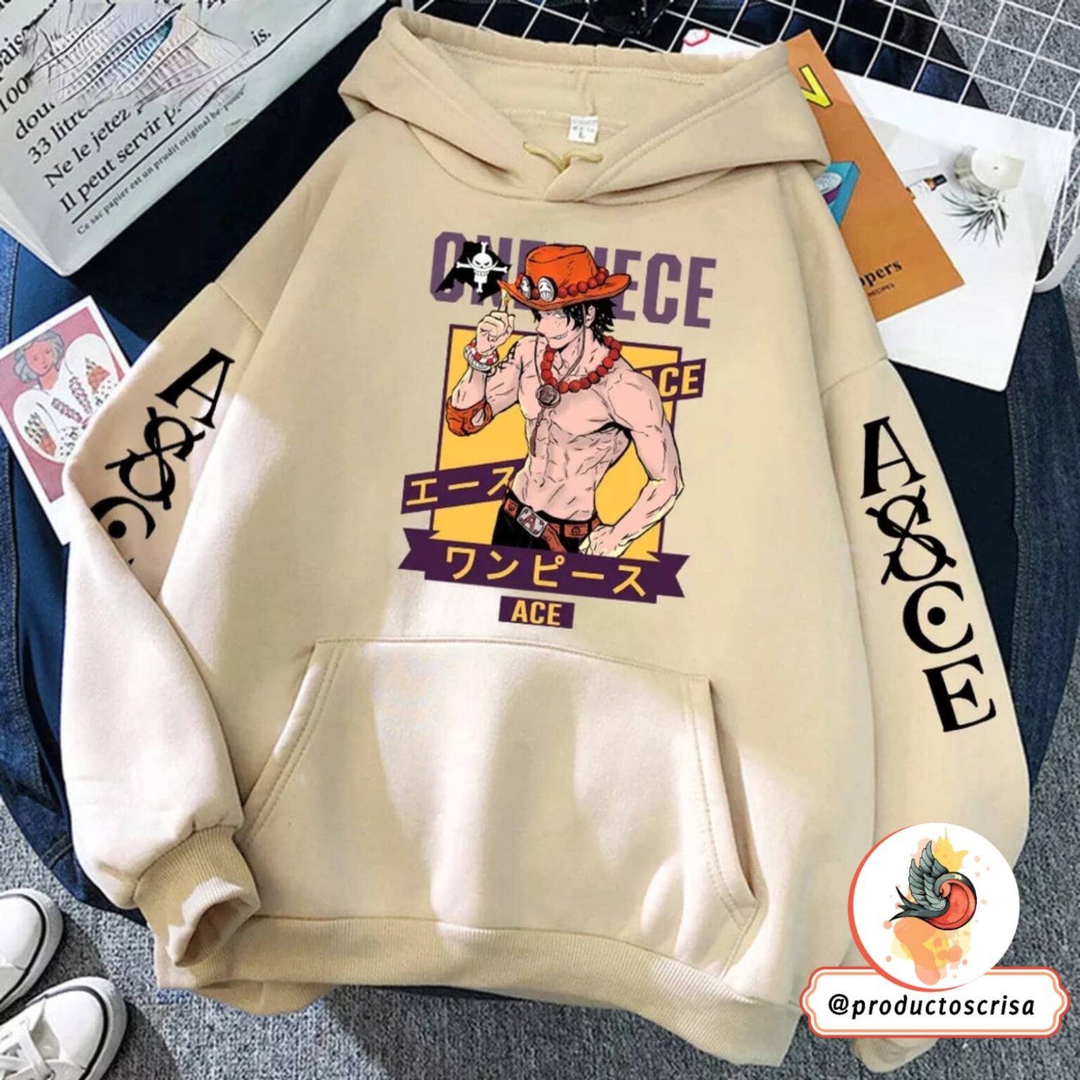 Hoodie Portgas One Piece Colombia – Productos Crisa